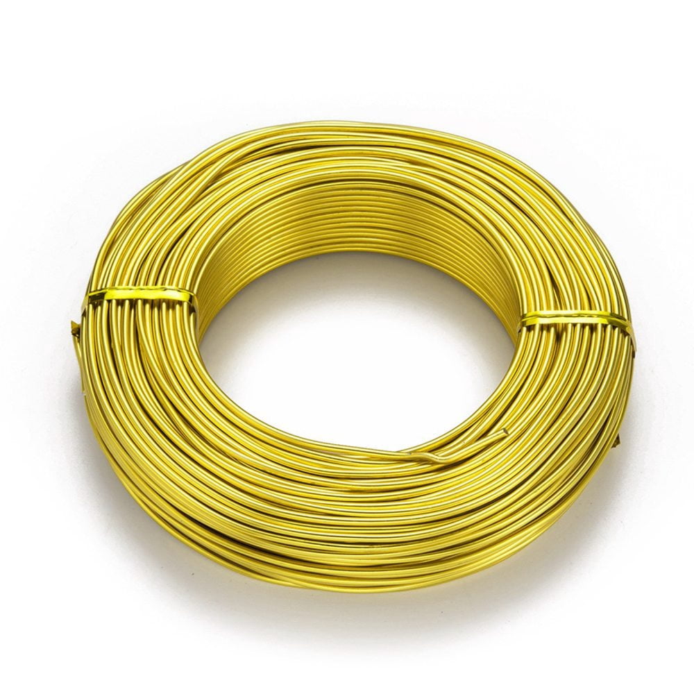 Round Aluminum Wire Flexible Craft Wire for Beading Jewelry Doll Craft ...