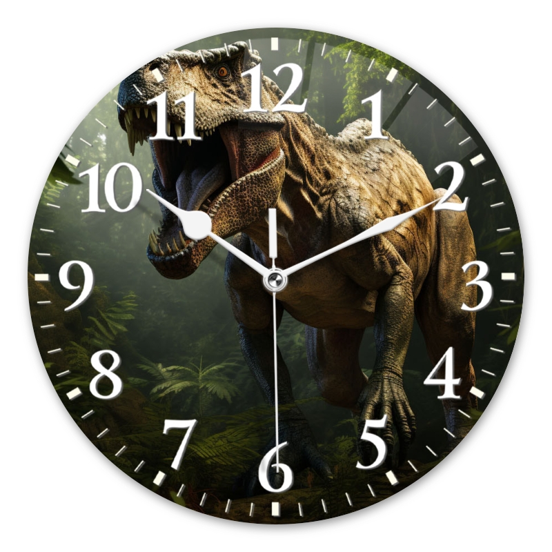 Round Analog Wall Clocks with Non-Ticking Sweep Movement,Battery ...