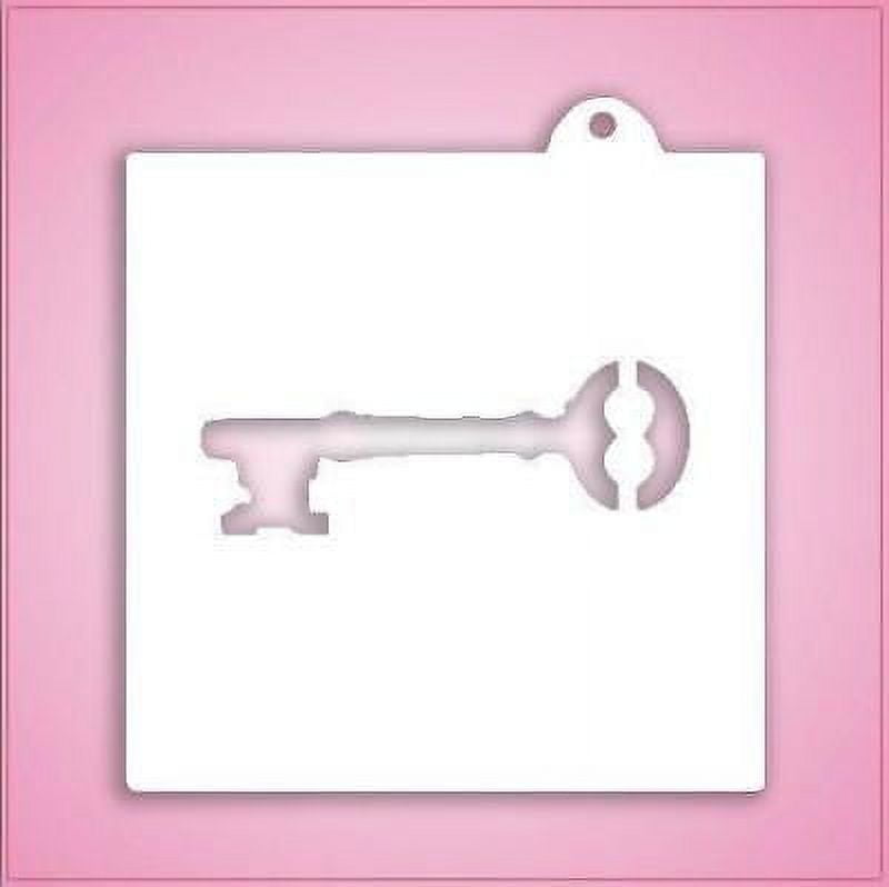 Round Antique Key Stencil - Walmart.com