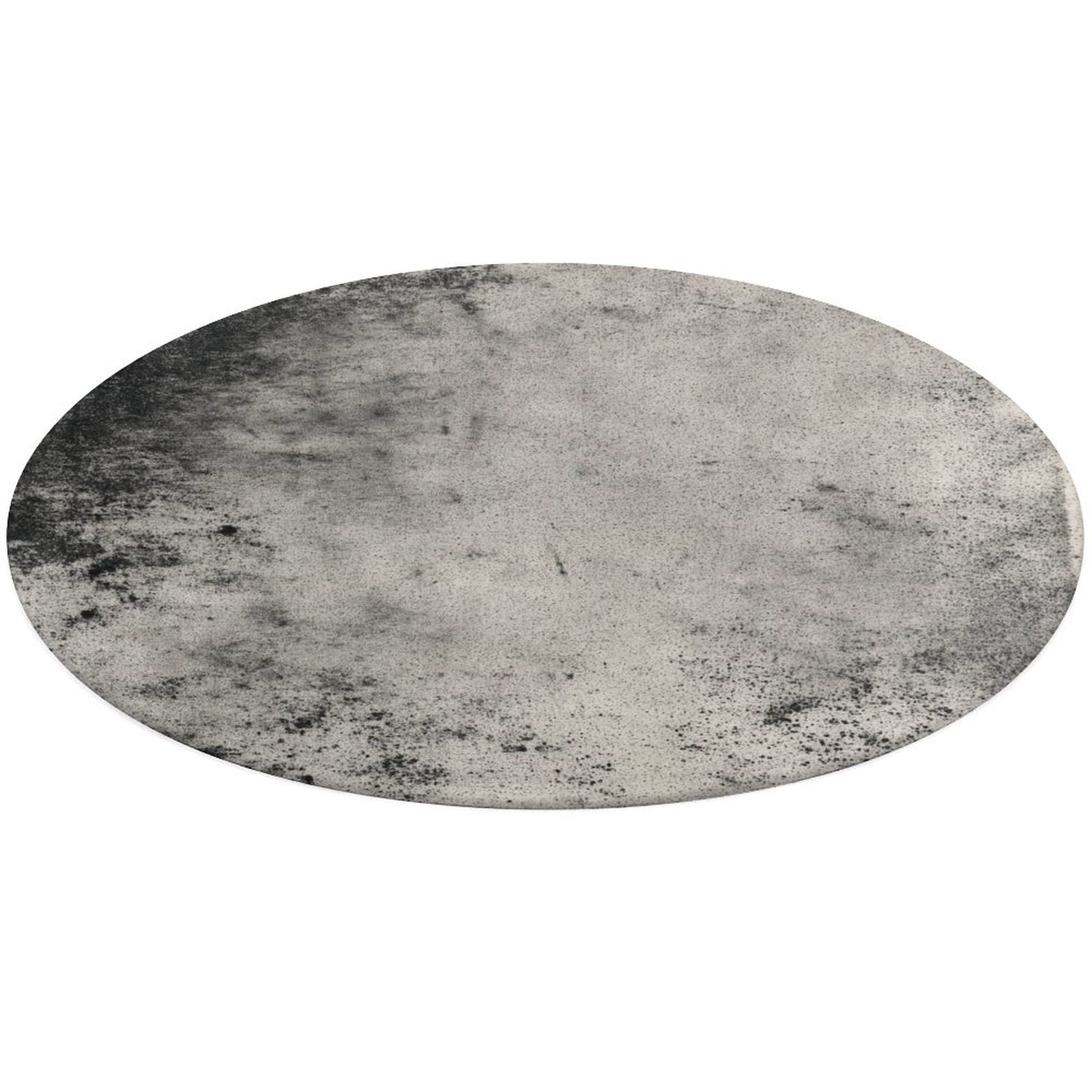 Round Area Rug Colored Grid Geometry Indoor Floor Area Mat Stain-Proof ...