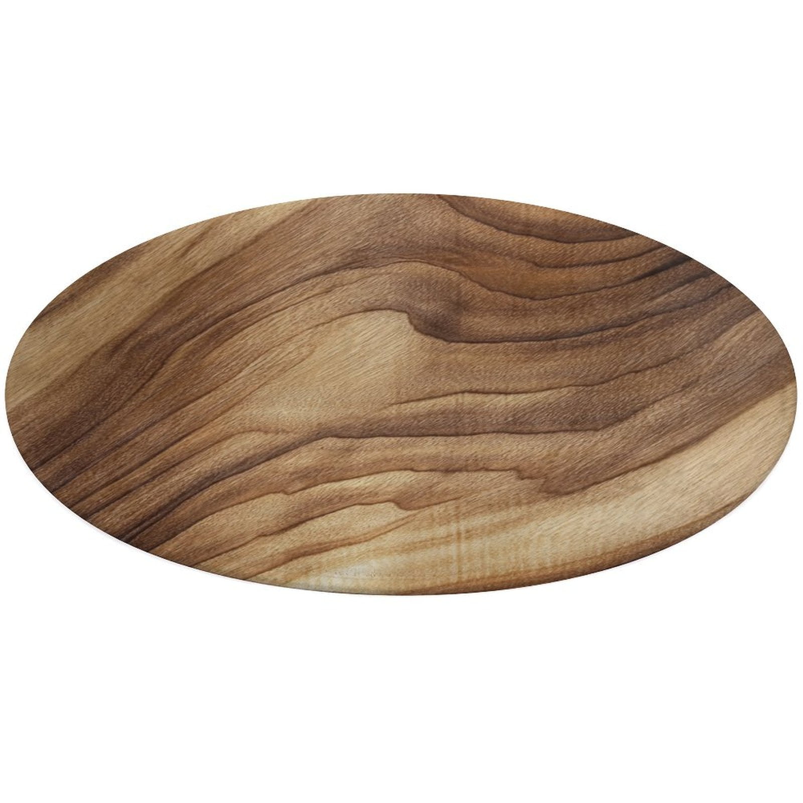 Round Area Rug Wood Grain Texture Indoor Floor Area Mat Stain-Proof Mat ...