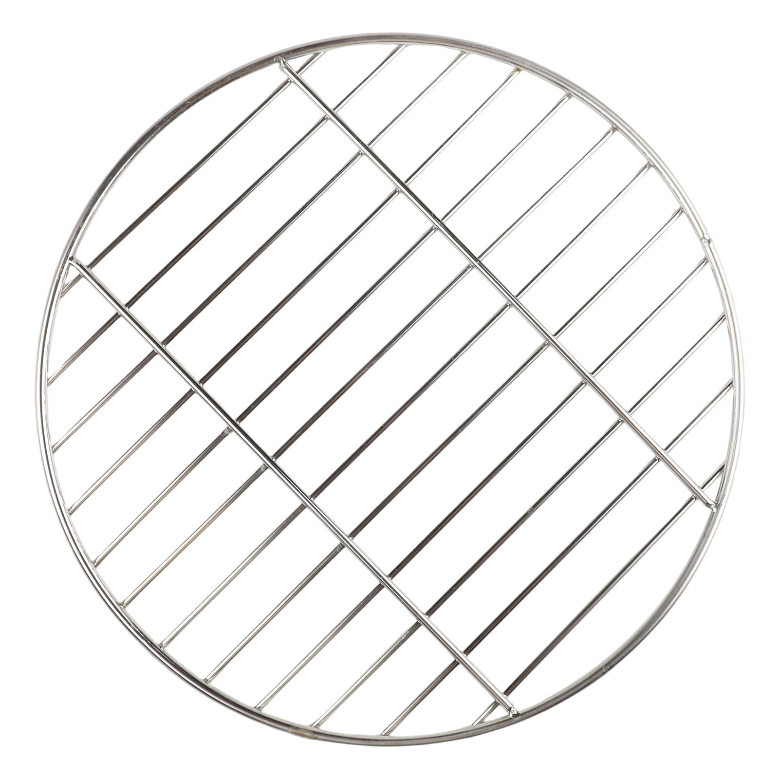 Round BBQ Grate Mesh Net 30cm/35cm/40cm Stainless Steel Grid Net For ...