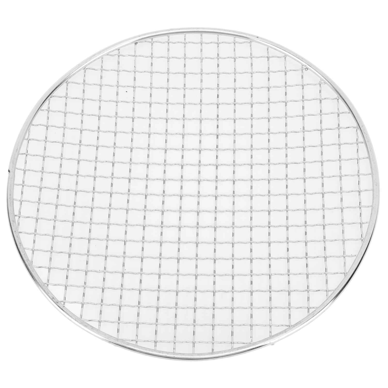 Round BBQ Grill Mesh 25cm, Steel Mesh Round Barbecue Net, Multi purpose ...
