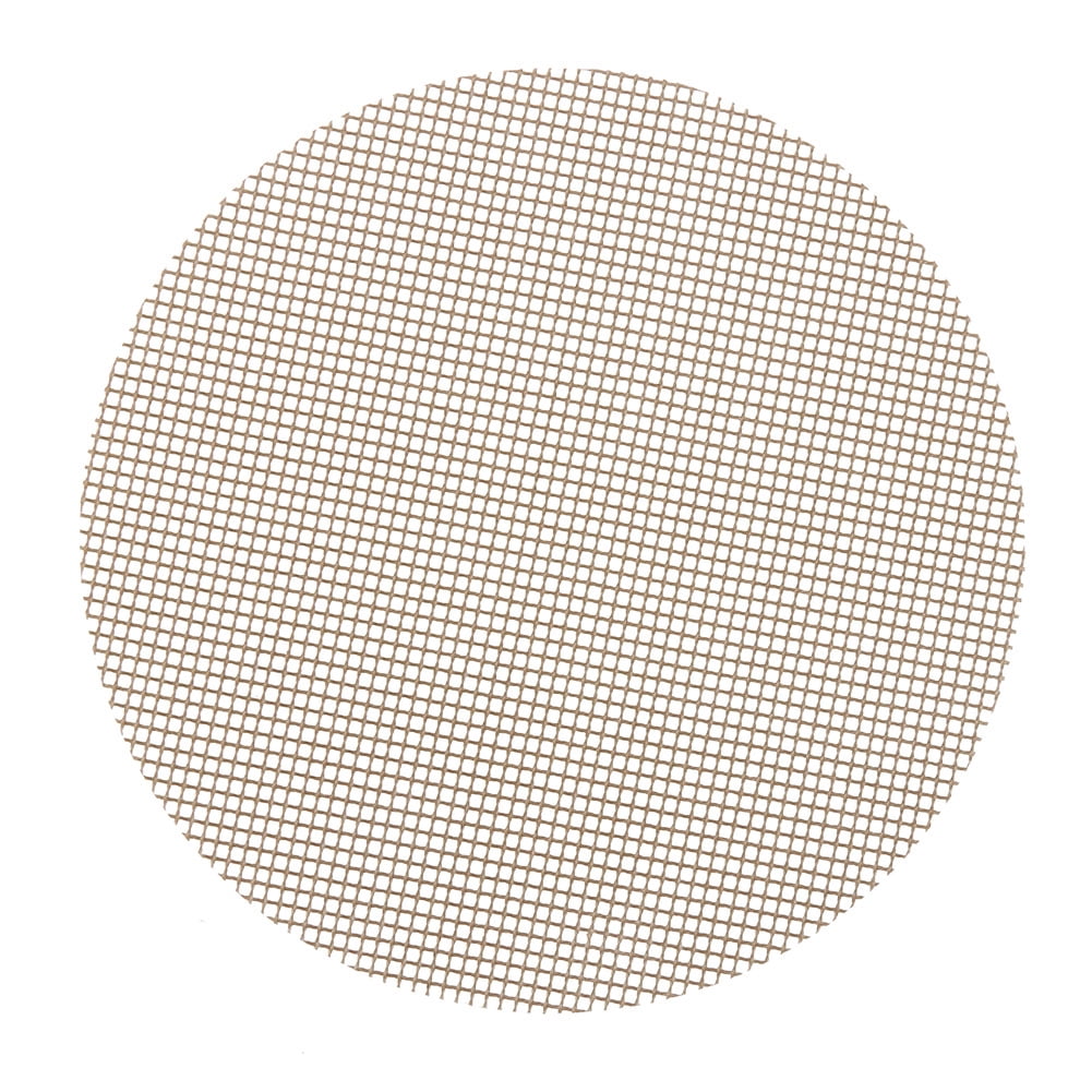Round BBQ Mesh Grill Mat Heat Resistant Grill Mesh Mat Reusable ...