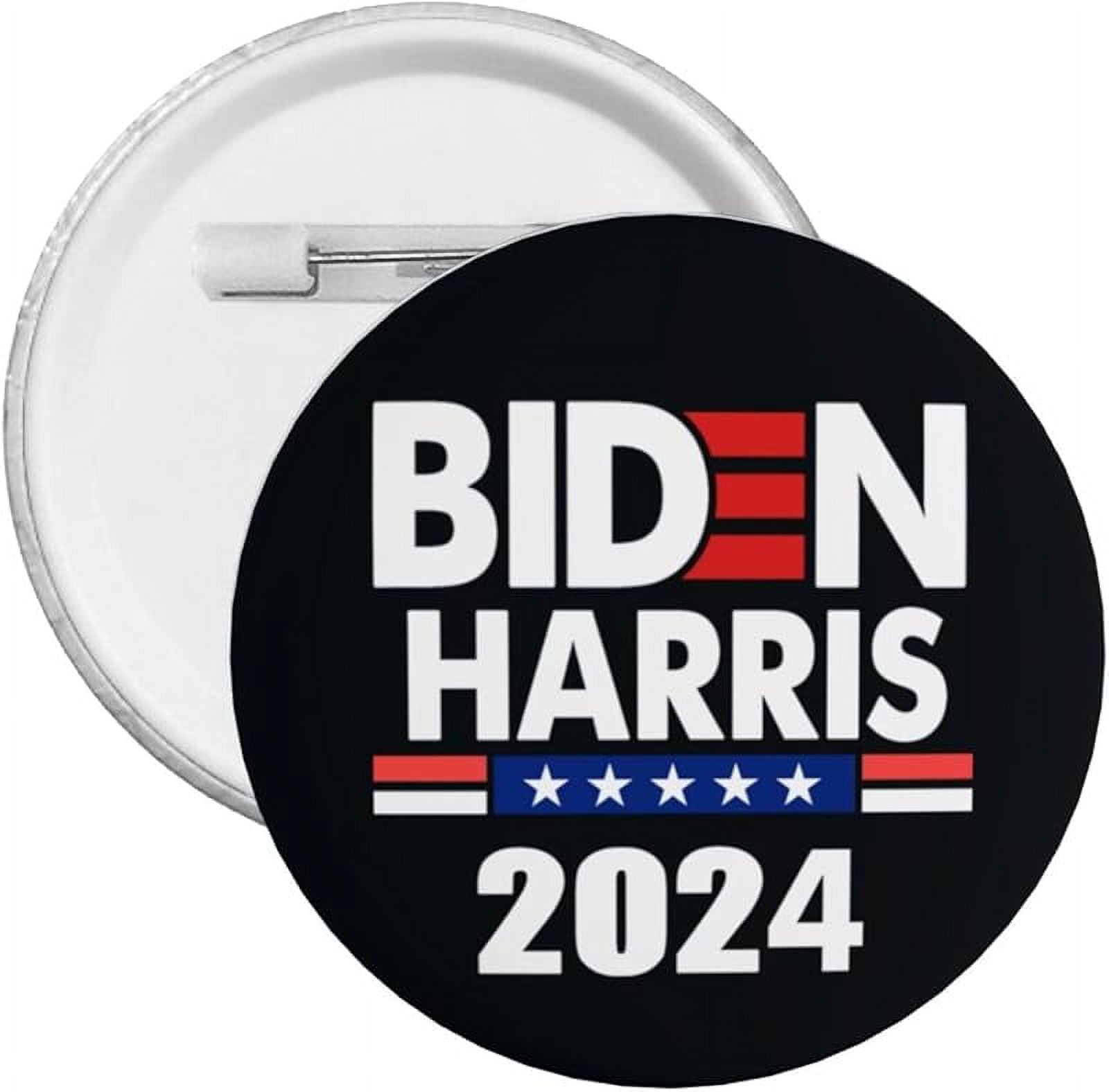 Round Badges, Biden Harris 2024 Biden 2024 Button Pins Buttons Badges ...