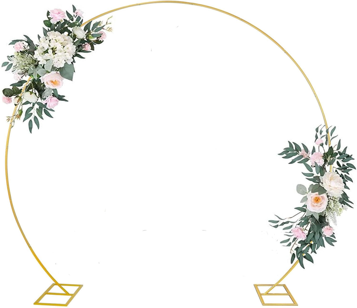 Round Balloon Arch Kit - 7.2ft (2.2m) Metal Circle Backdrop Stand ...