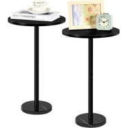 32 Inch Round Kitchen & Dining Room Table w Marble Desktop Tulip ...