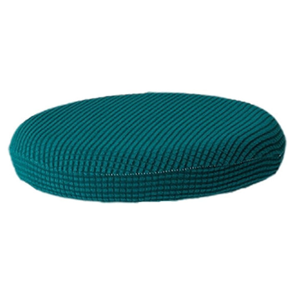 Round Bar Stool Cushion Elastic Stretchy Seat Protective Case Removable ...