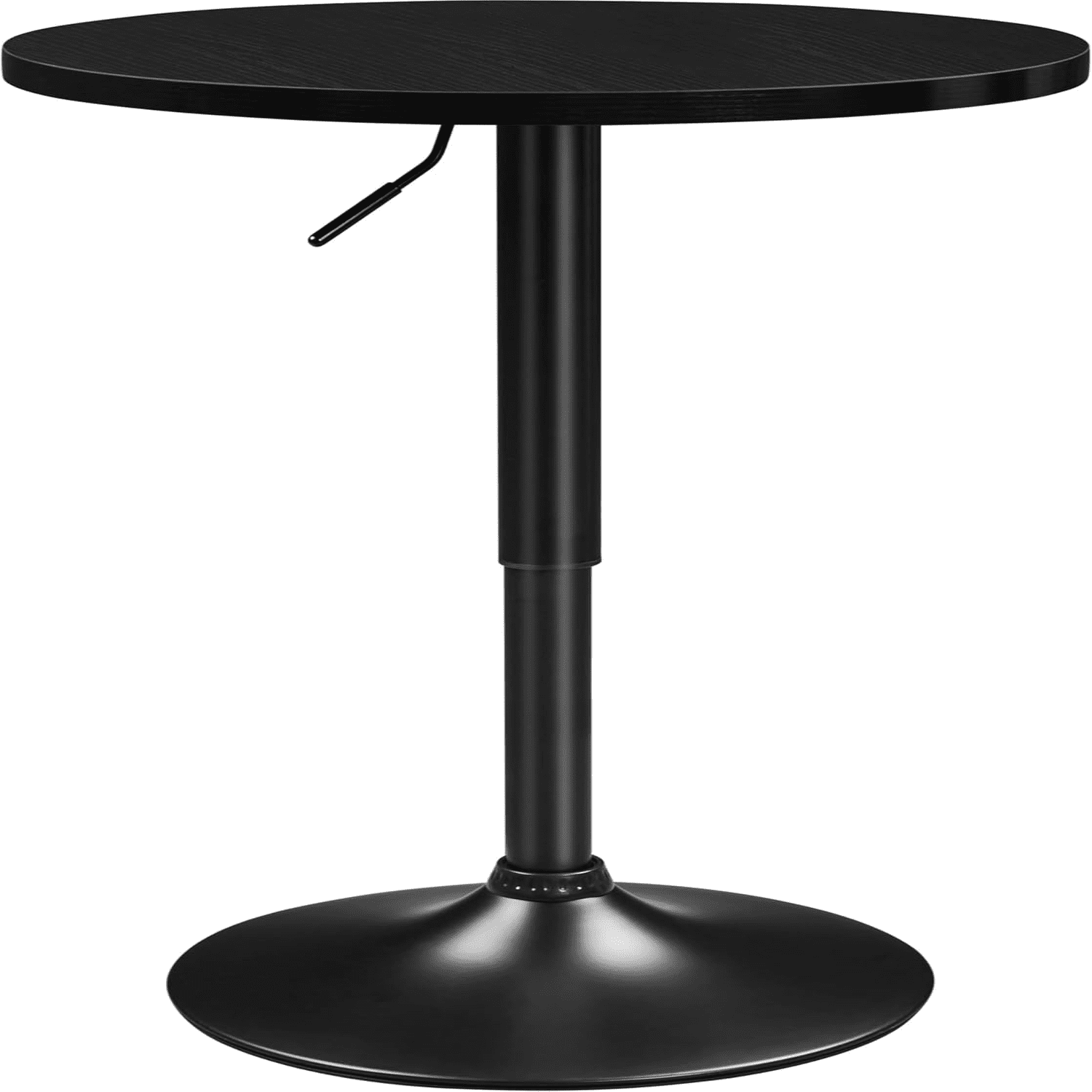 Round Bar Table Adjustable Height and 360° Swivel Bar Tables Cocktail ...
