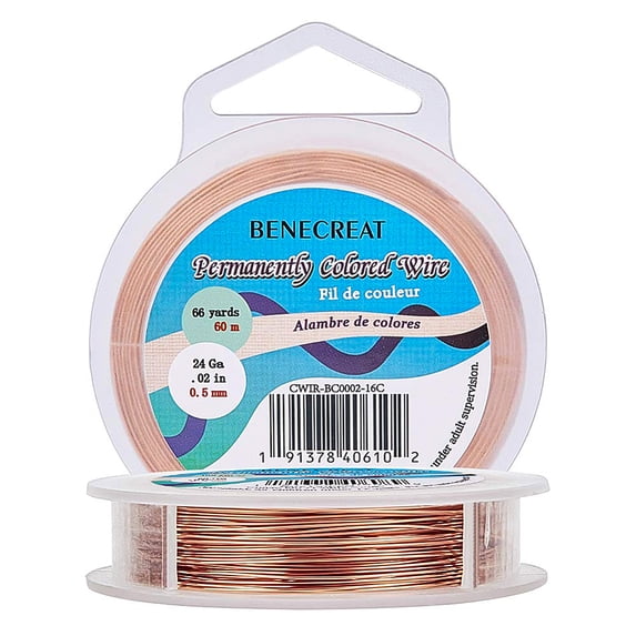 Round Bare Copper Wire for Jewelry Making Long-Lasting Plated Raw ...