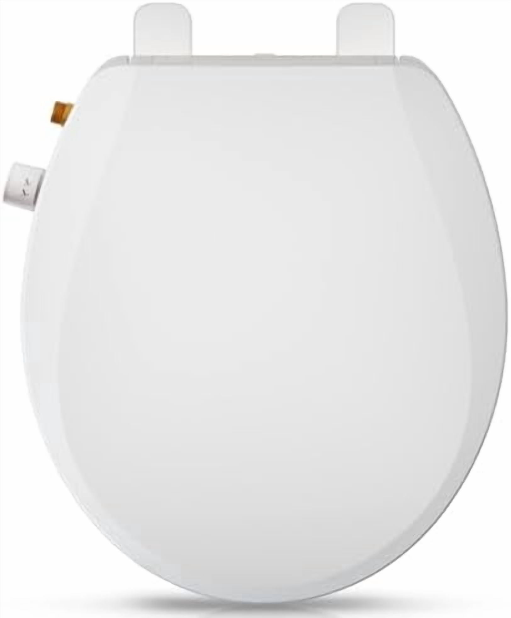 Round Bidet Toilet Seat with Quiet-Close, Non-Electric Bidet Toilet ...