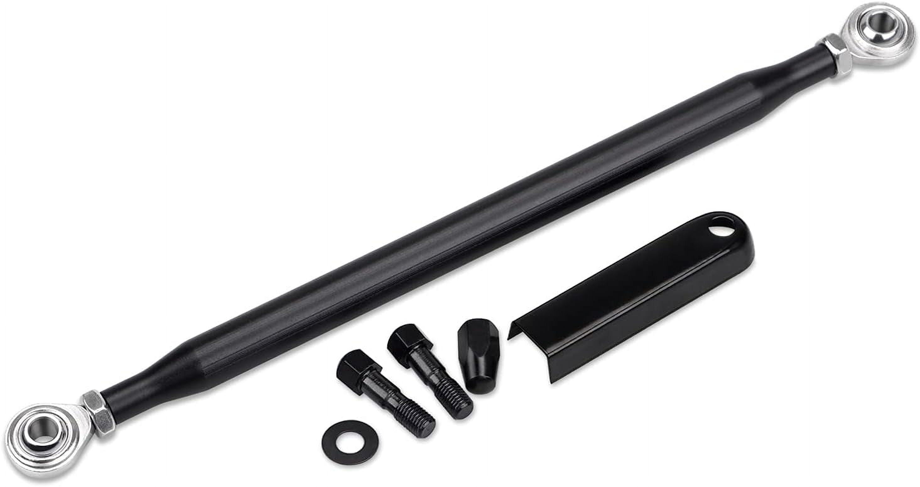 Round Black Billet Gear Shift Linkage Shifter for Harley Softail ...