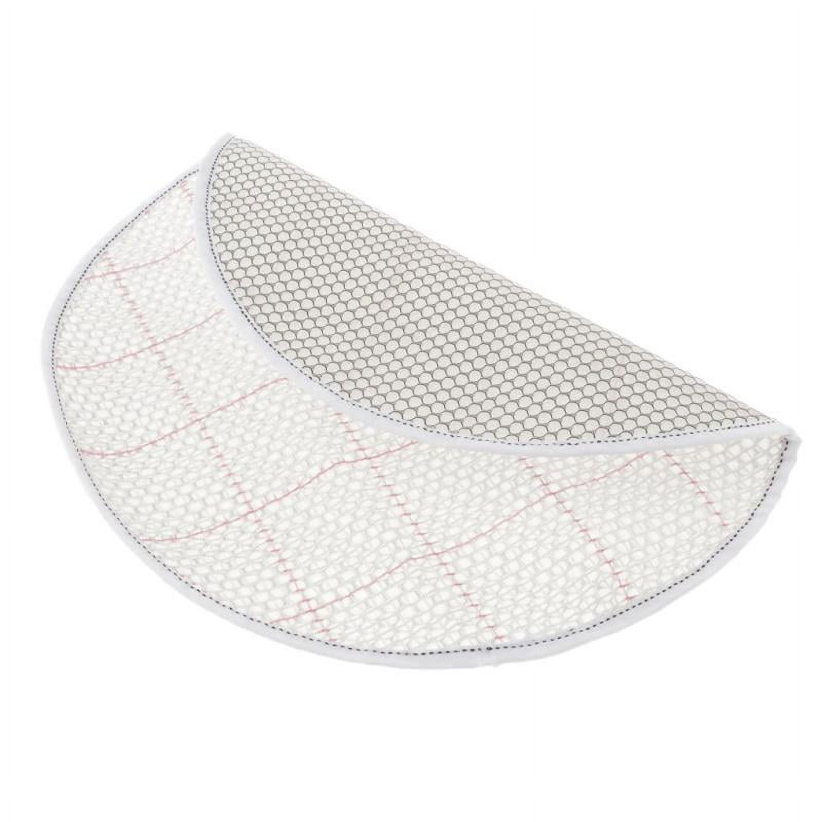 Round Blank Embroidered Cloth Latch Hook Rug Canvas Mesh Fabric ...