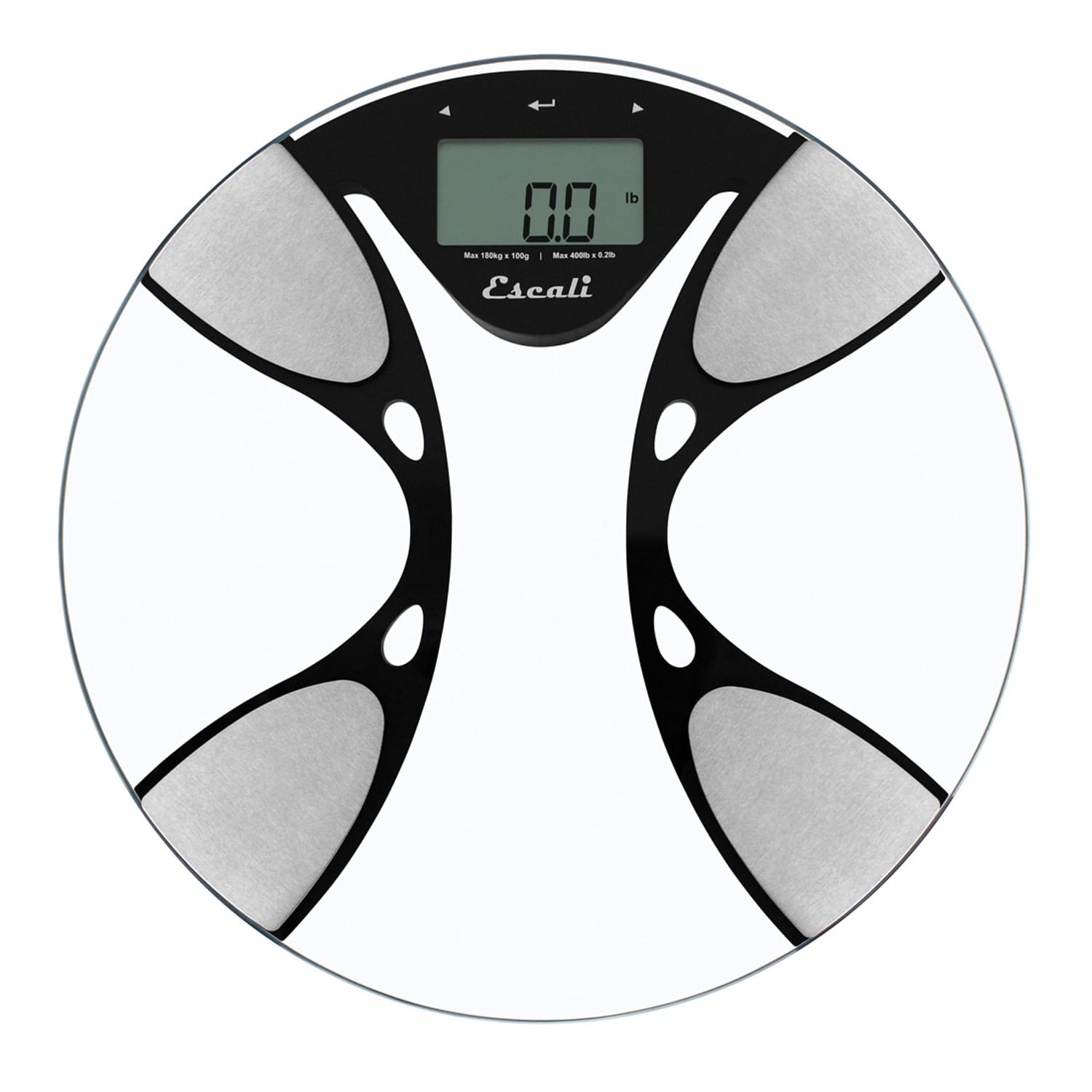 Round Body Fat and Body Water Scale - Walmart.com