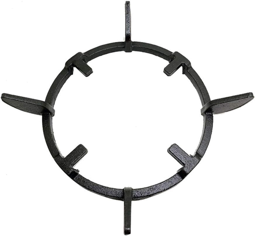 Round Bottom Wok Support Ring, Non Slip Cooktop Accessory with Four Ear ...