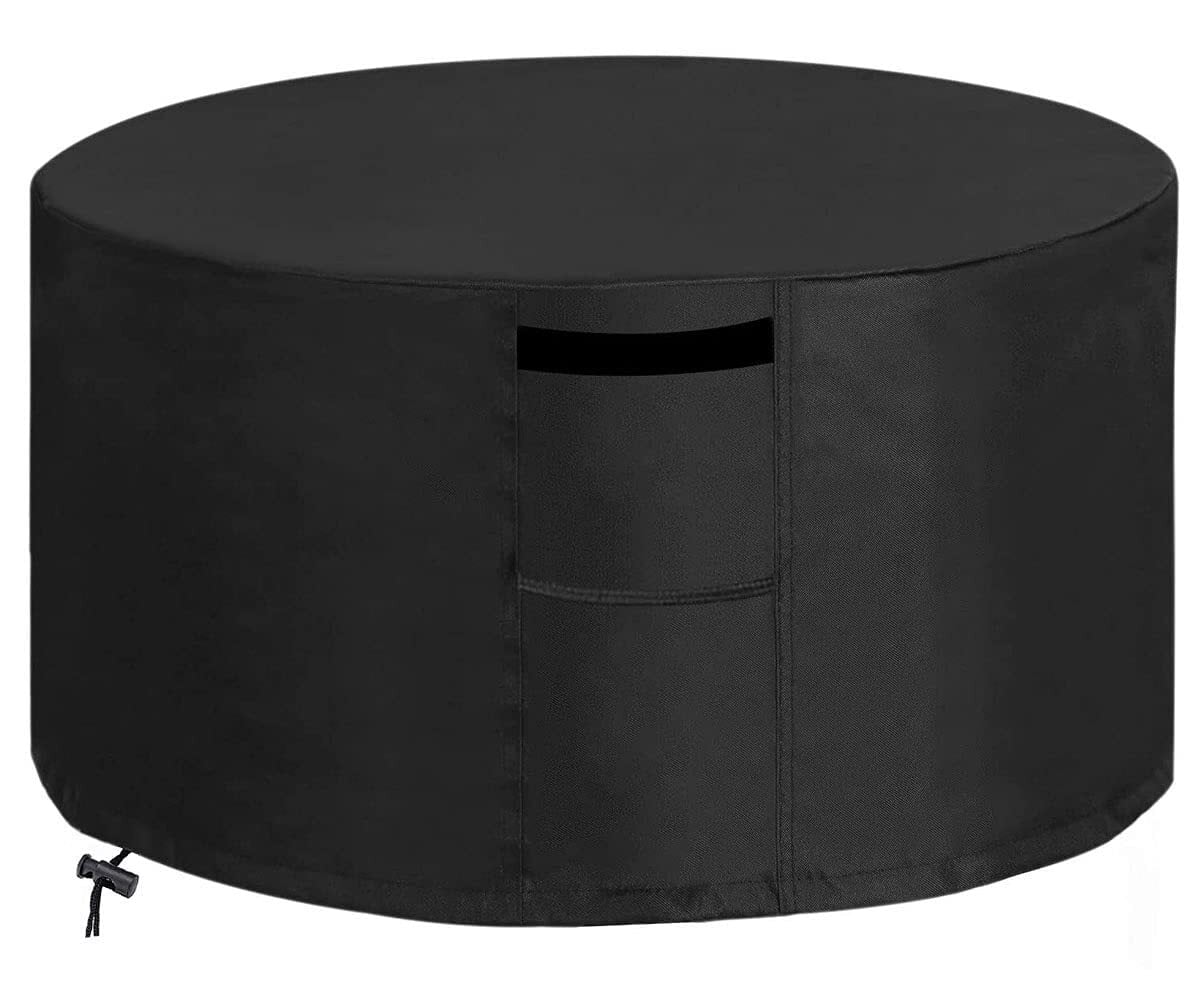 Round Brazier Cover With Vent,Waterproof, Fade proof, UV proof,420D PU ...