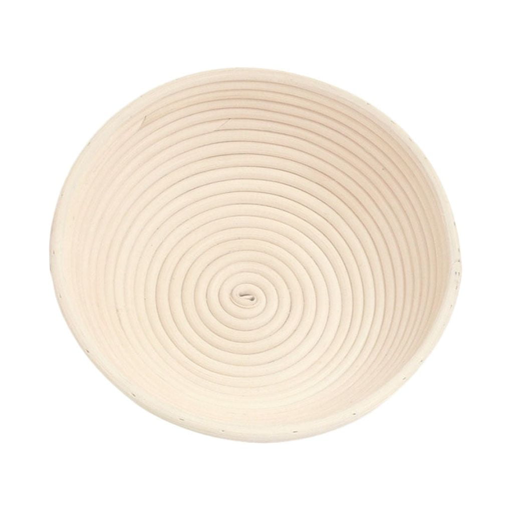 Round Bread Proofing Basket Dough Rising Rattan Handmade Bowl ...