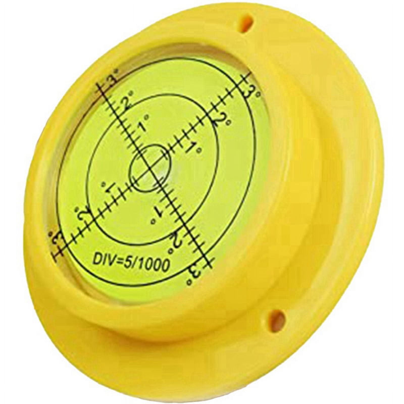 Round Bubble Level, 90X17mm High Precision Circular Spirit Level with 3 ...