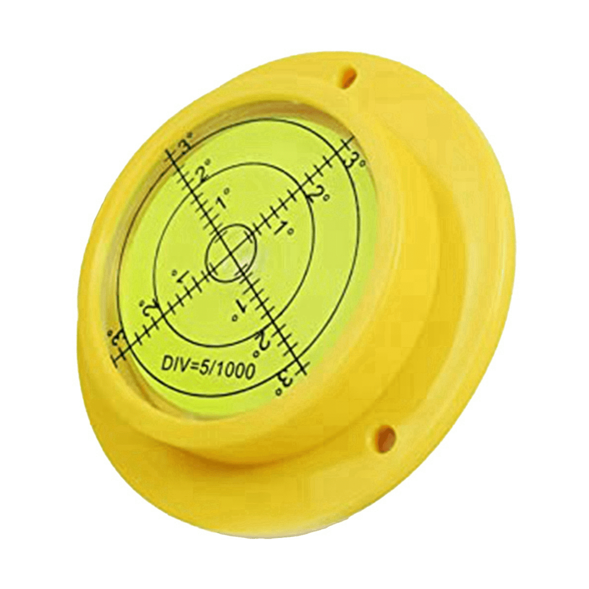 Round Bubble Level, 90X17mm High Circular Spirit Level with 3 Mounting ...