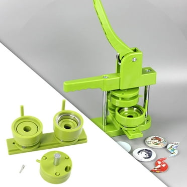 Button Badge Making Machine Heart Shape Portable Upgrade Pin Maker ...