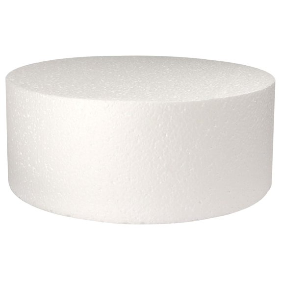 Round Cake Dummy, Styrene - 18 Inch Diameter x 4 Inch High - Walmart.com