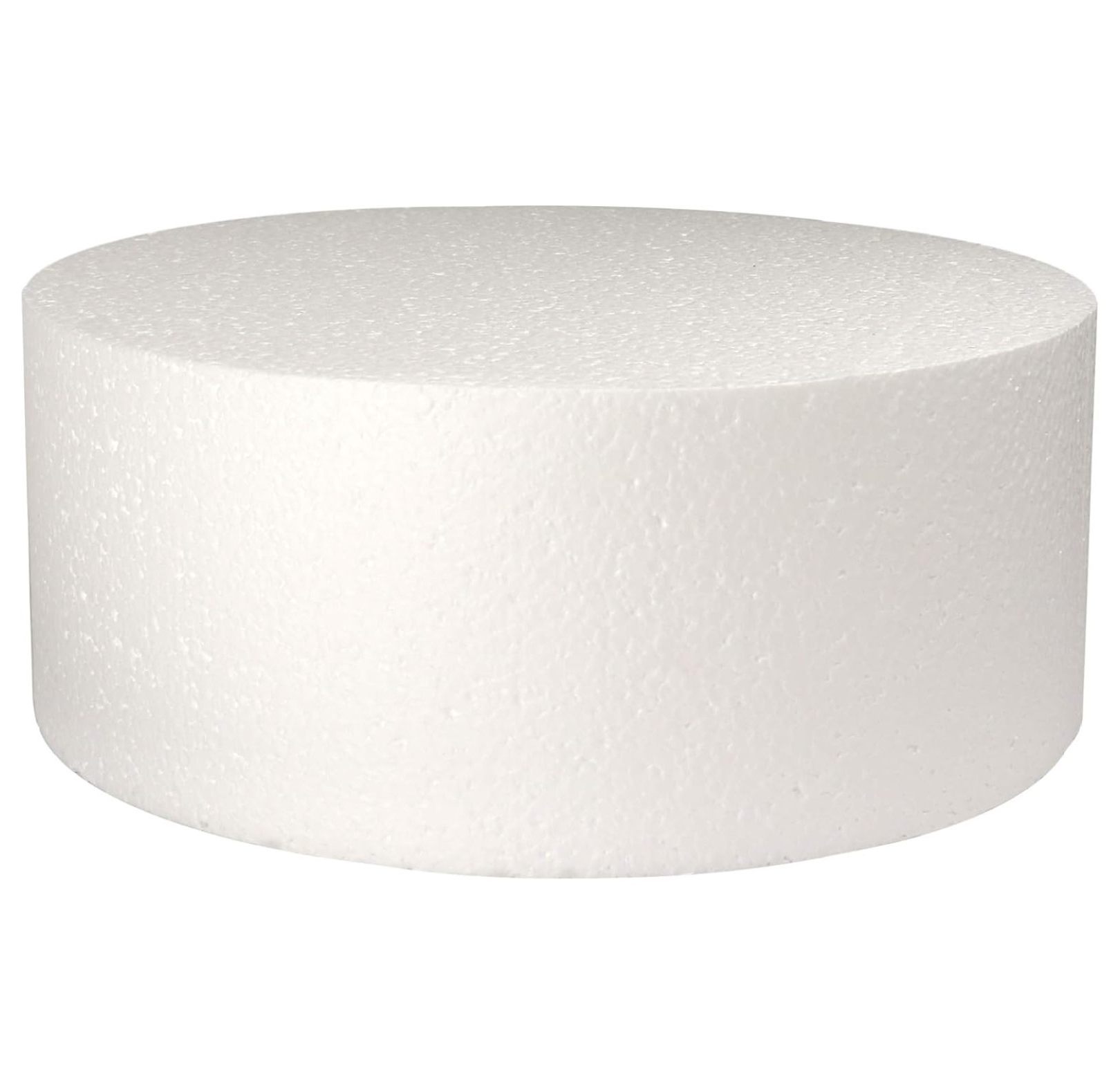Round Cake Dummy, Styrene - 20 Inch Diameter x 4 Inch High 20" x 4 ...
