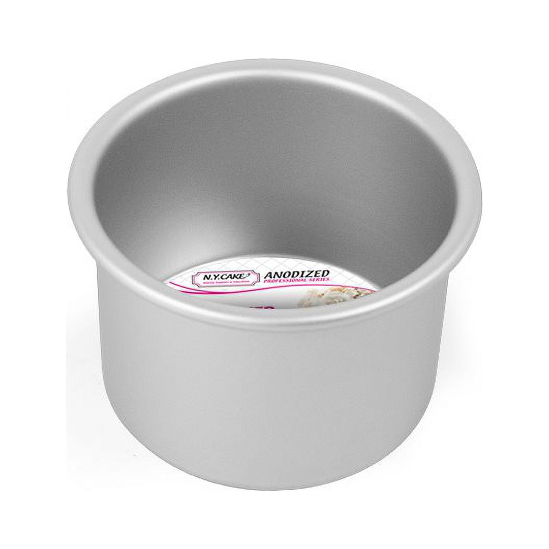 Round Cake Pan 4 by 3 Inch Deep - Walmart.com