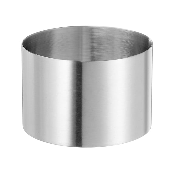 Round Cake Ring 2.95 x 2 Inch Stainless Steel Pastry Mousse Dessert ...