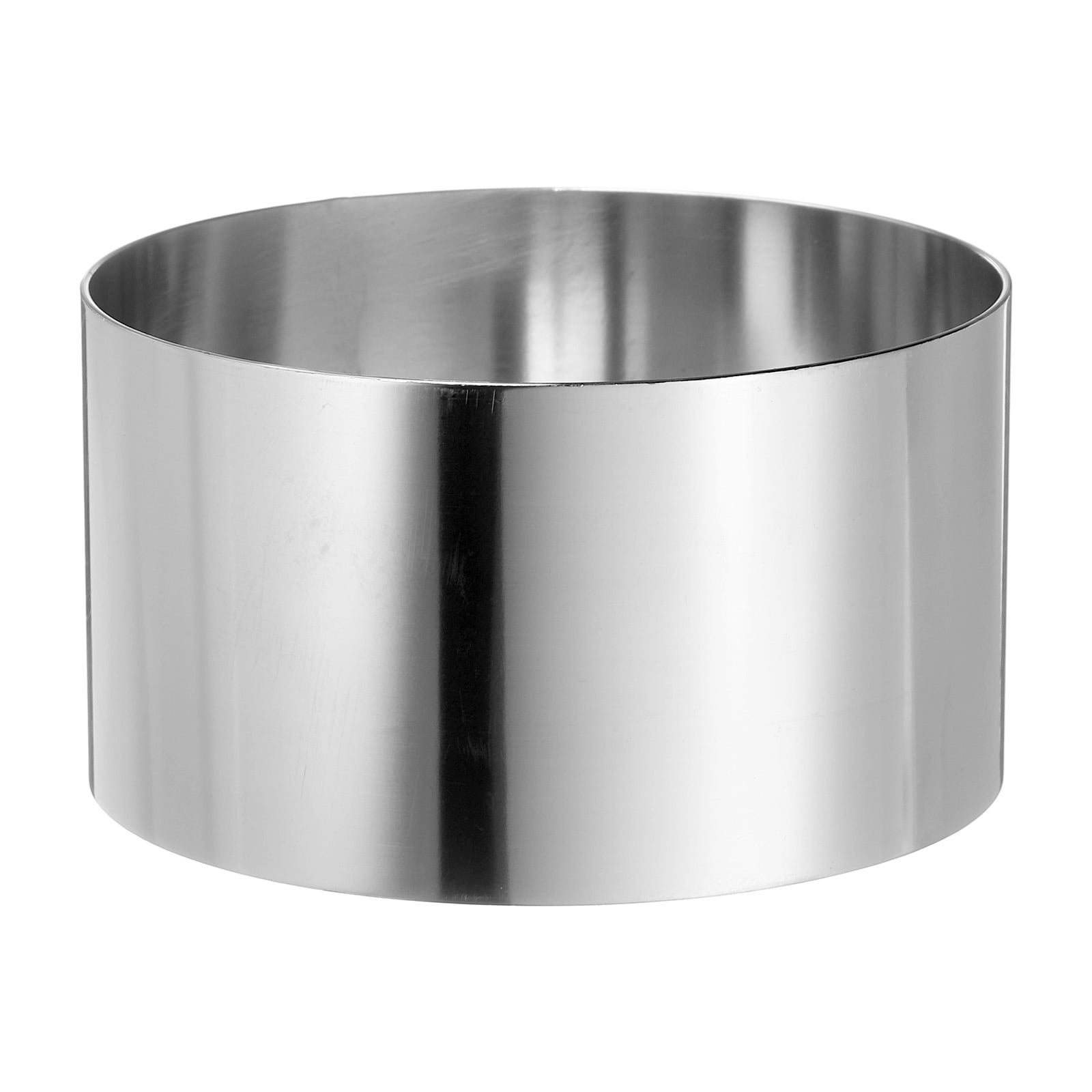 Round Cake Ring 3.5 x 2 Inch Stainless Steel Pastry Mousse Dessert Ring ...