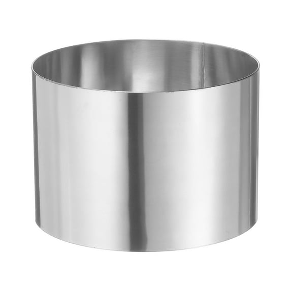 Round Cake Ring 4 x 2.75 Inch Stainless Steel Pastry Mousse Dessert ...