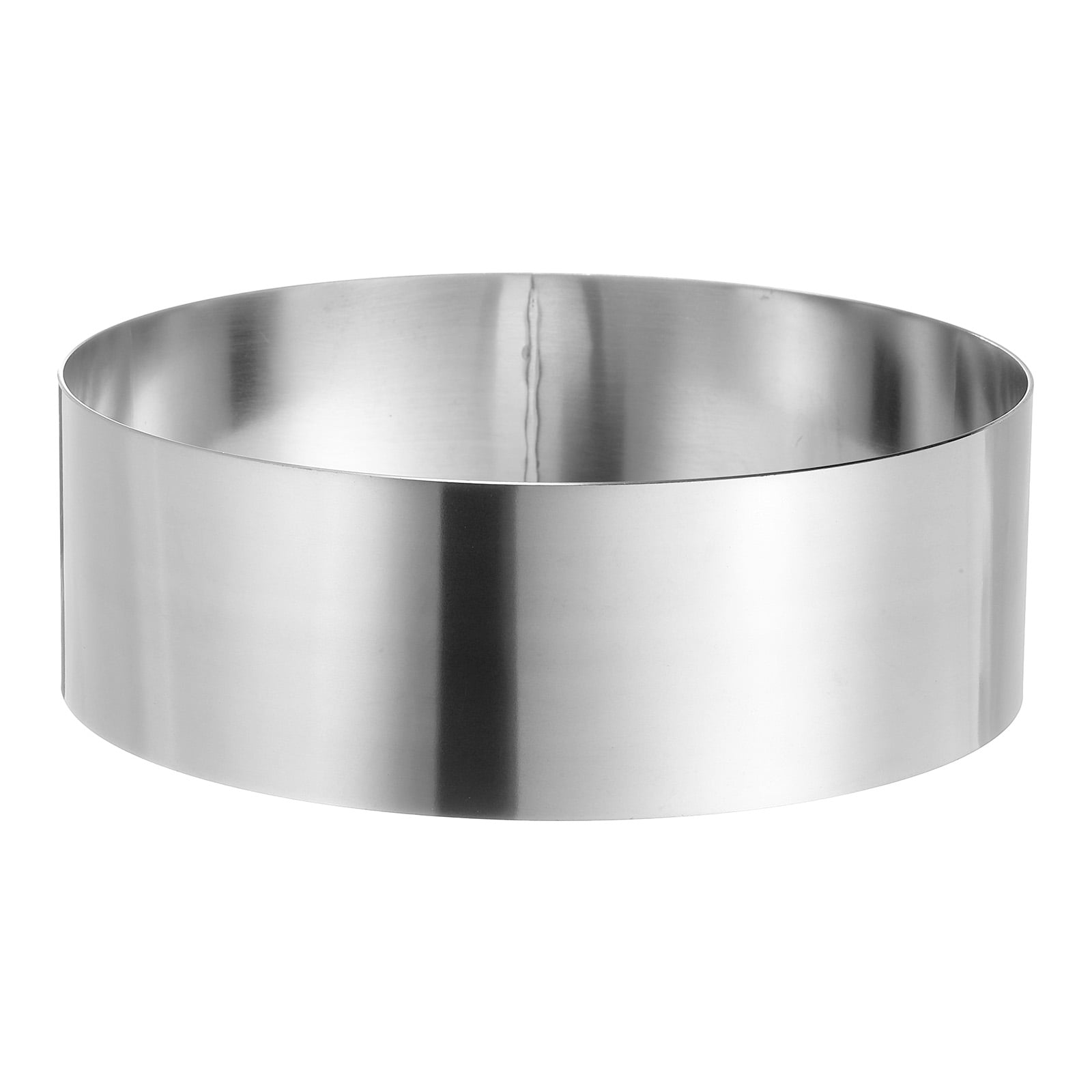 Round Cake Ring 6 x 2 Inch Stainless Steel Pastry Mousse Dessert Ring ...