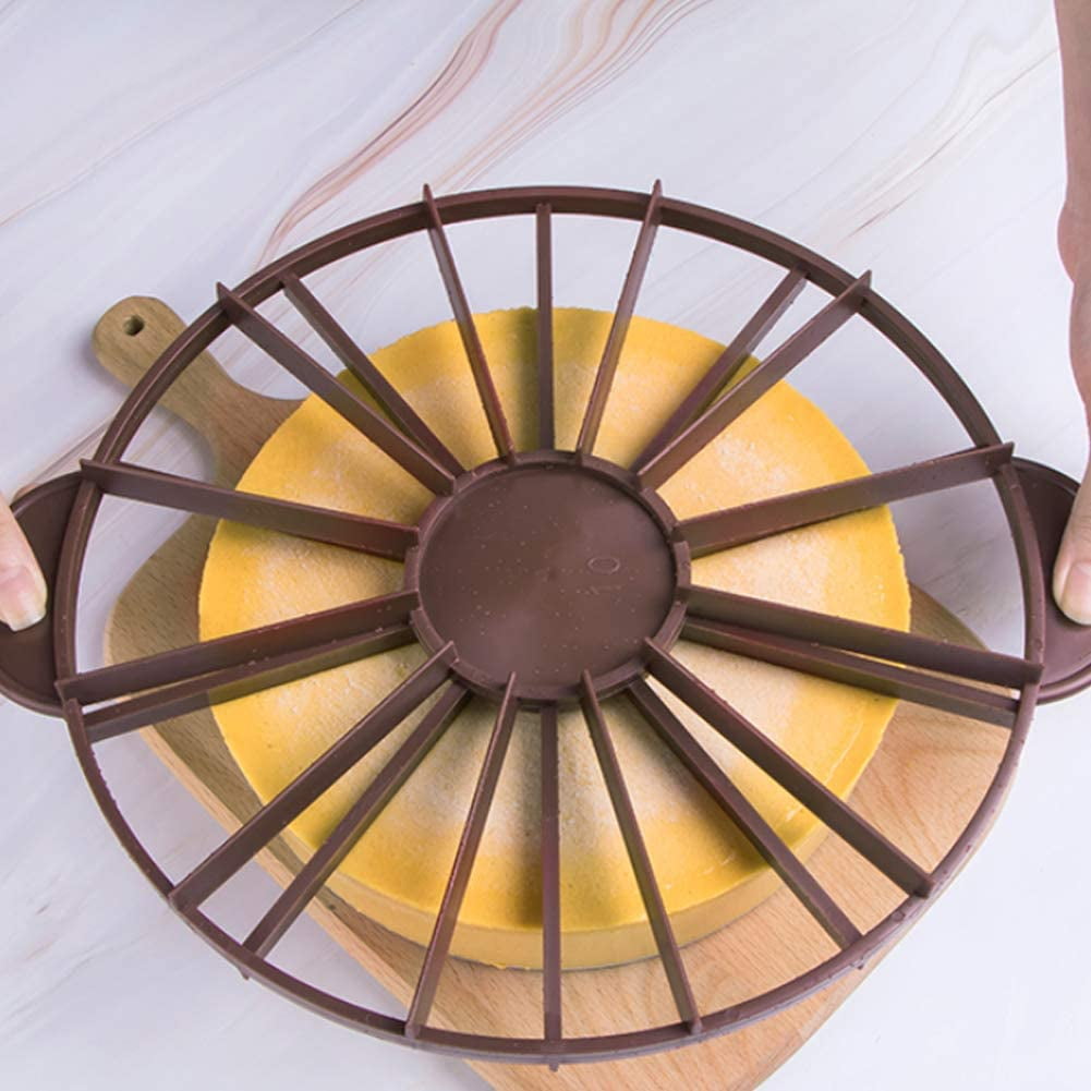 Round Cake Slice and Pie Slicer Marker,Cake Cutter Cake Divider ...
