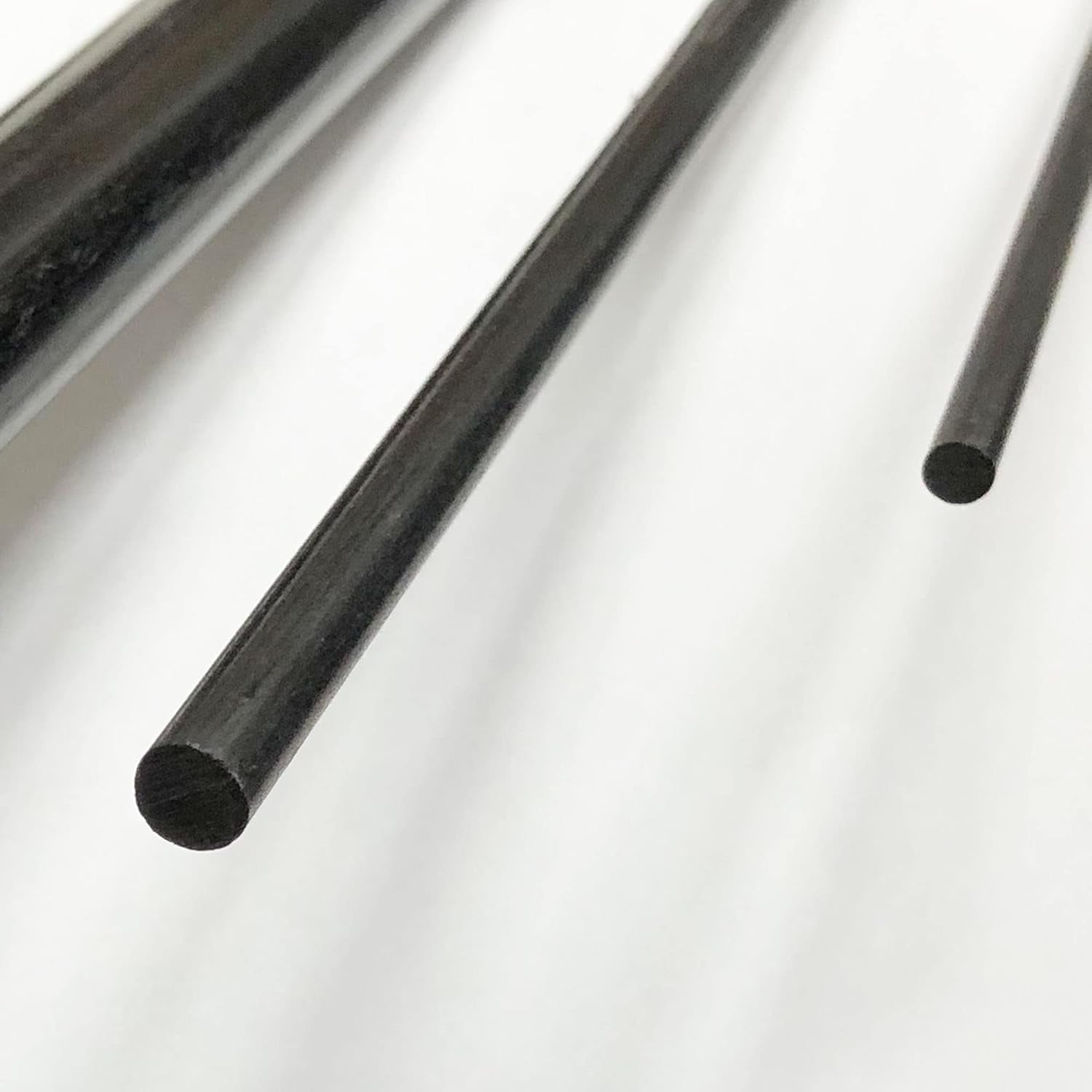 Round Carbon Fiber Rod - 6mm X 1000mm – Pultruded Round Solid Rod ...