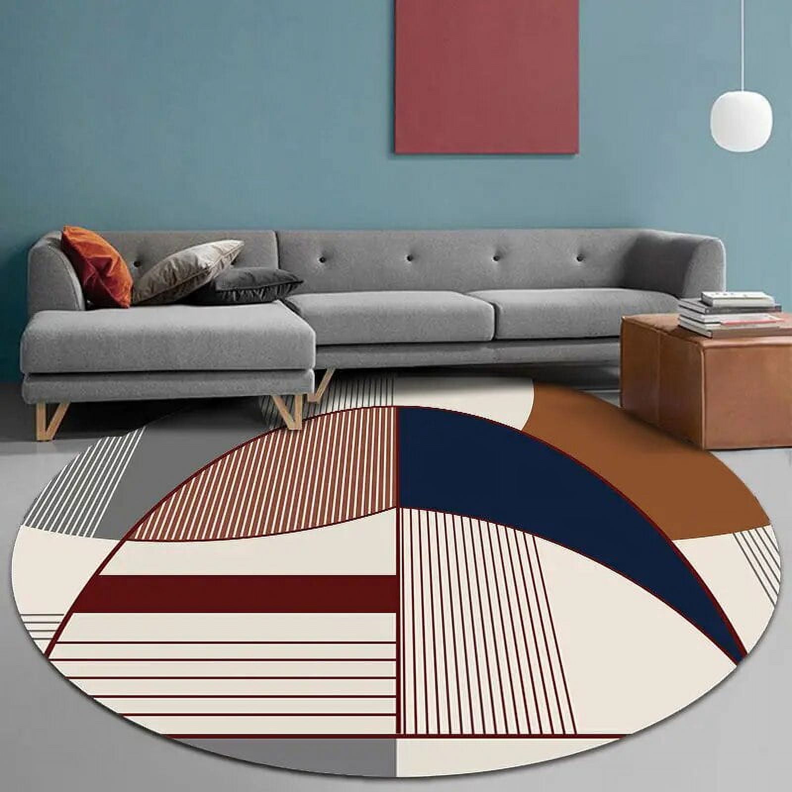 Round Carpet living room Hanging chair floor mat ration bedroom carpet ...