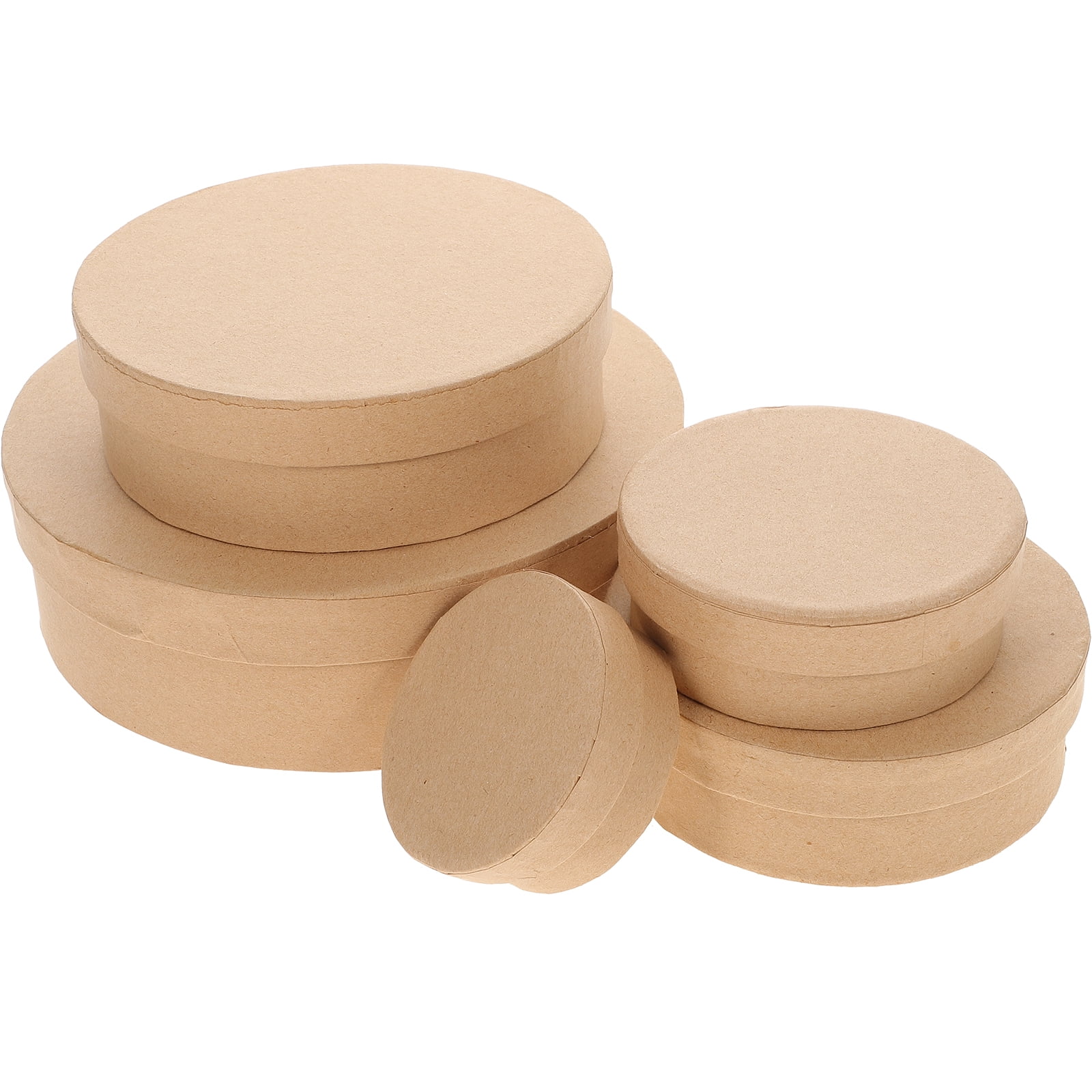 Round Carton Wedding Decorations for Ceremony Biscuit Container 5 Pcs ...