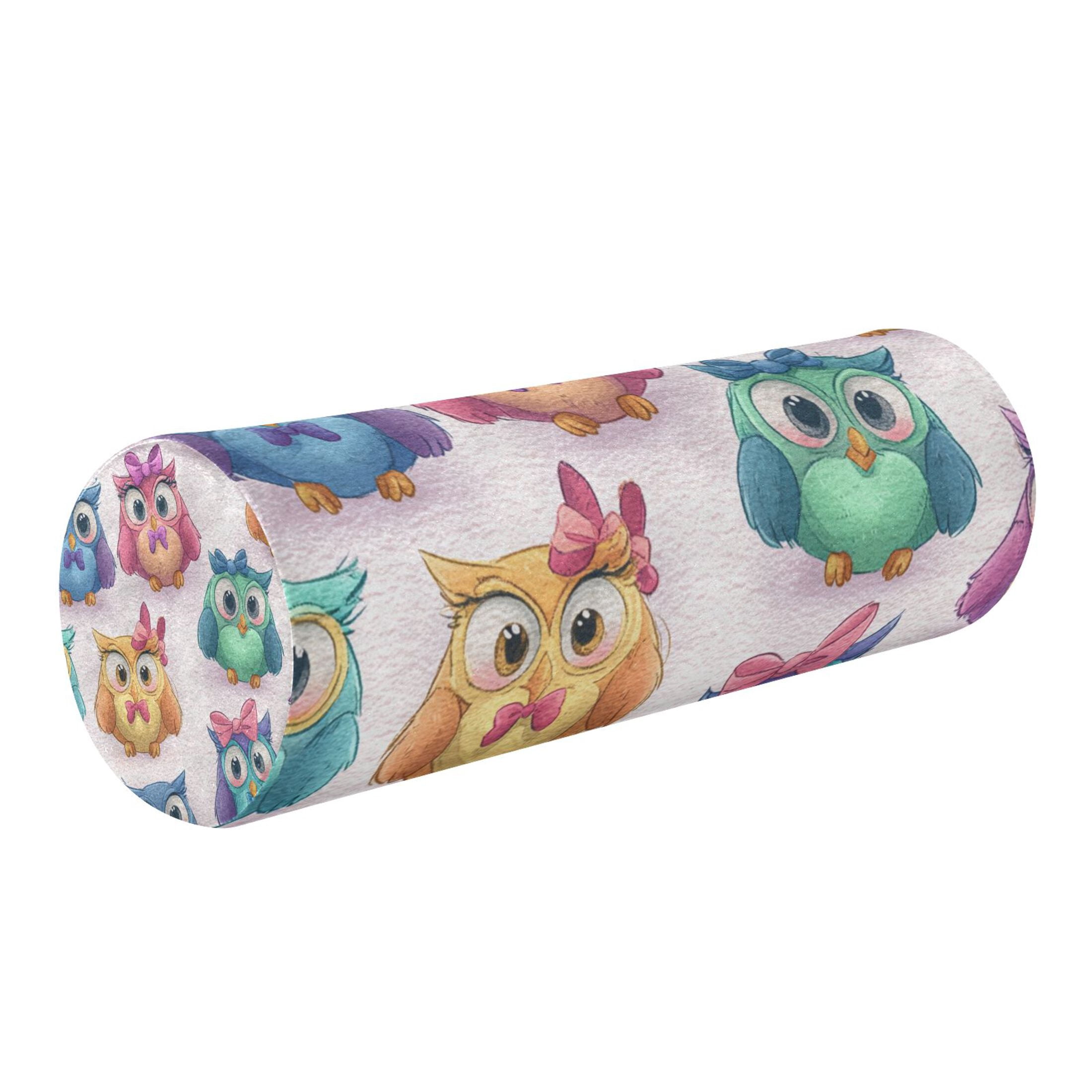 Round Cervical Pillow Cylindrical Pillow Lumbar Pillow Sofa Headrest ...