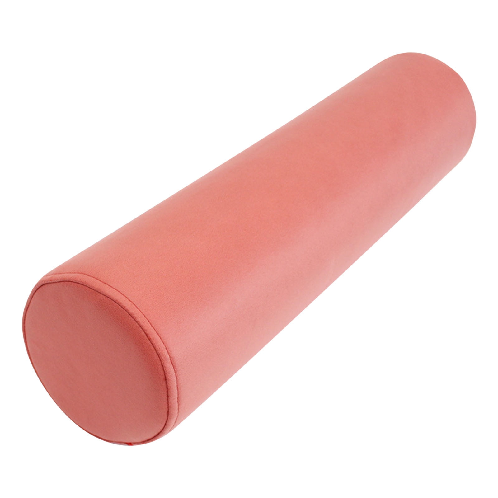 Round Cervical Roll Cylinder Bolster Pillow, Removable Washable Cover ...