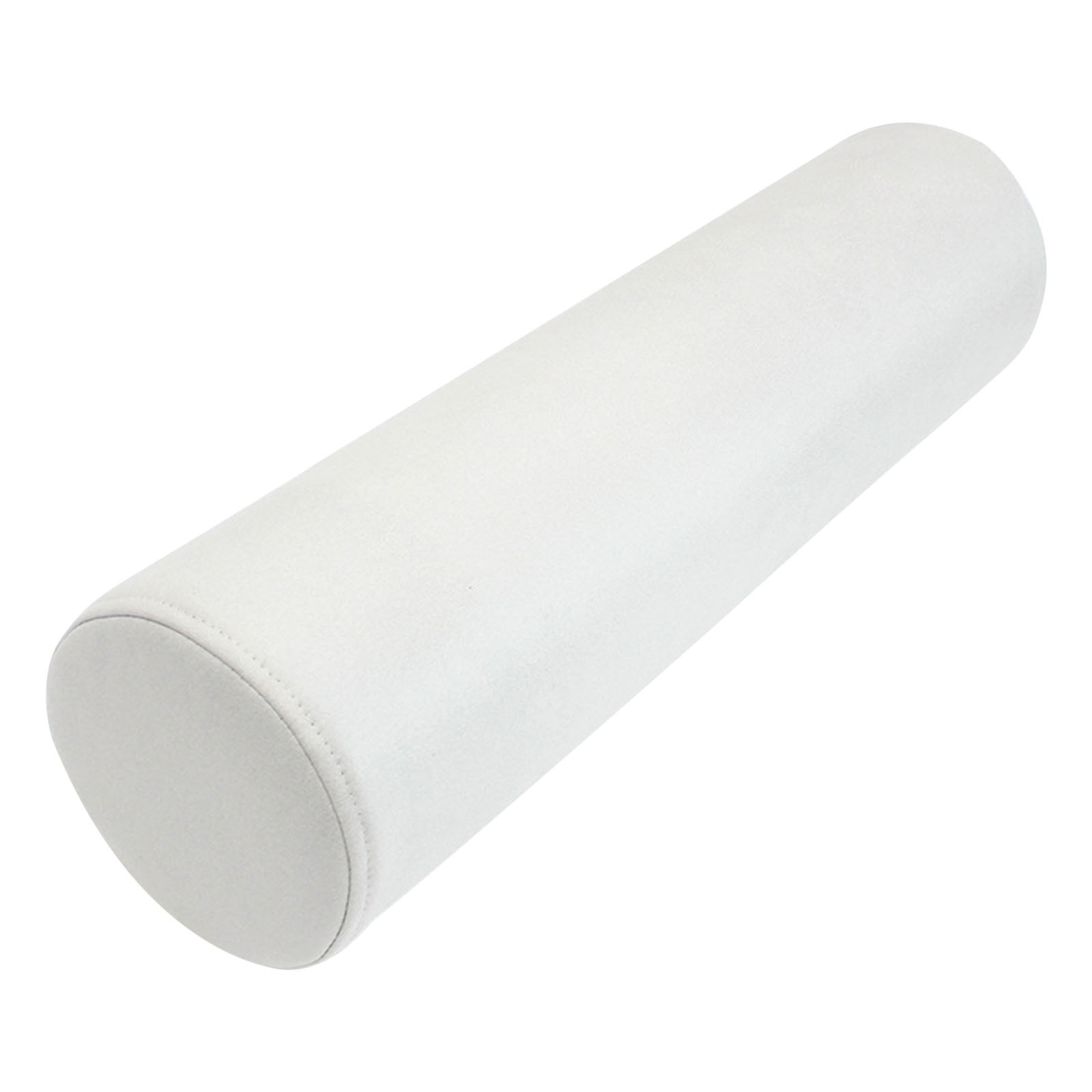Round Cervical Roll Cylinder Bolster Pillow, Removable Washable Cover ...