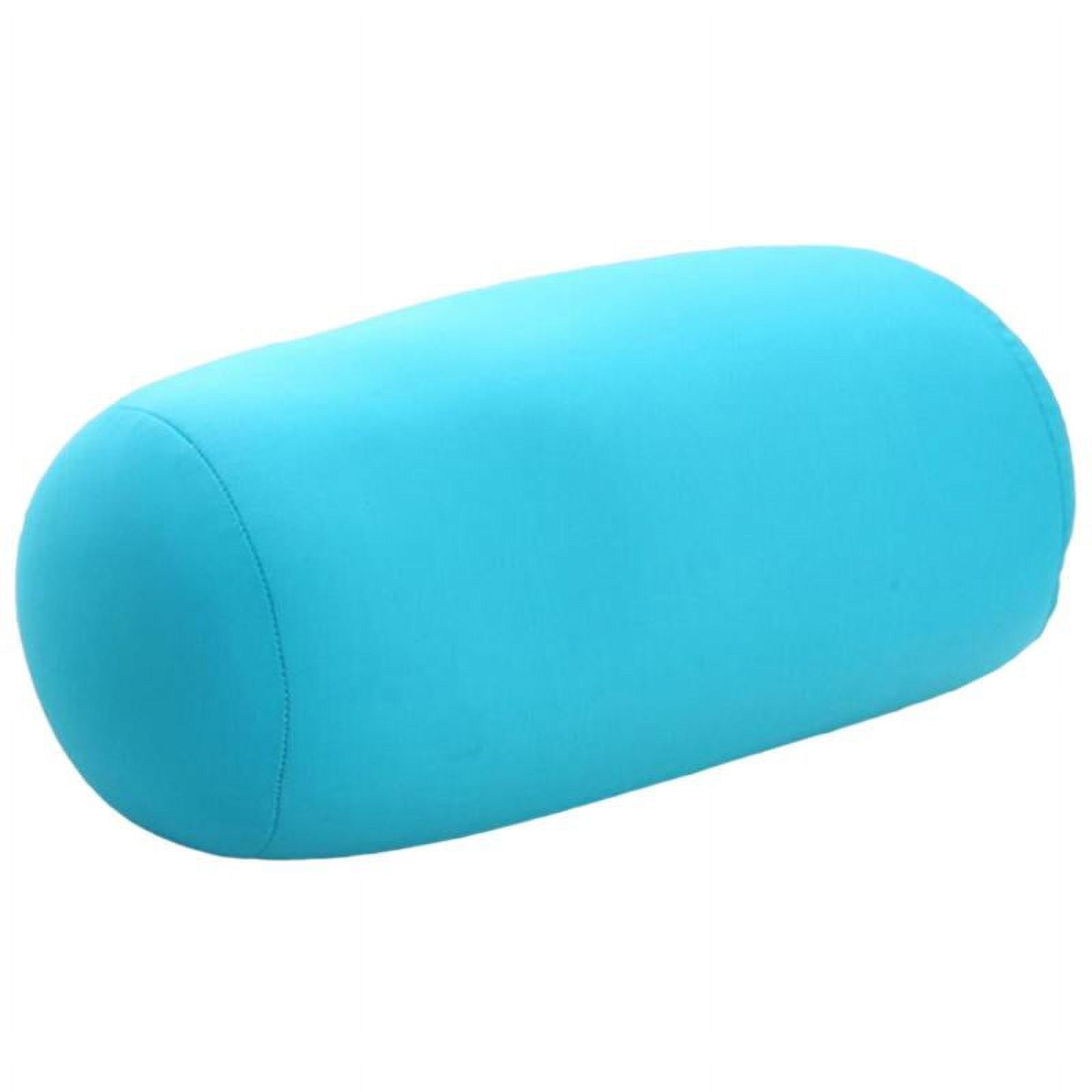 Round Cervical Roll Cylinder Bolster Pillow, Soft Sleeping Headrest ...