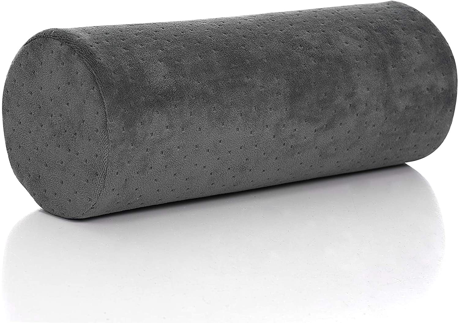 Round Cervical Roll Cylinder Bolster Pillow with Removable Washable ...