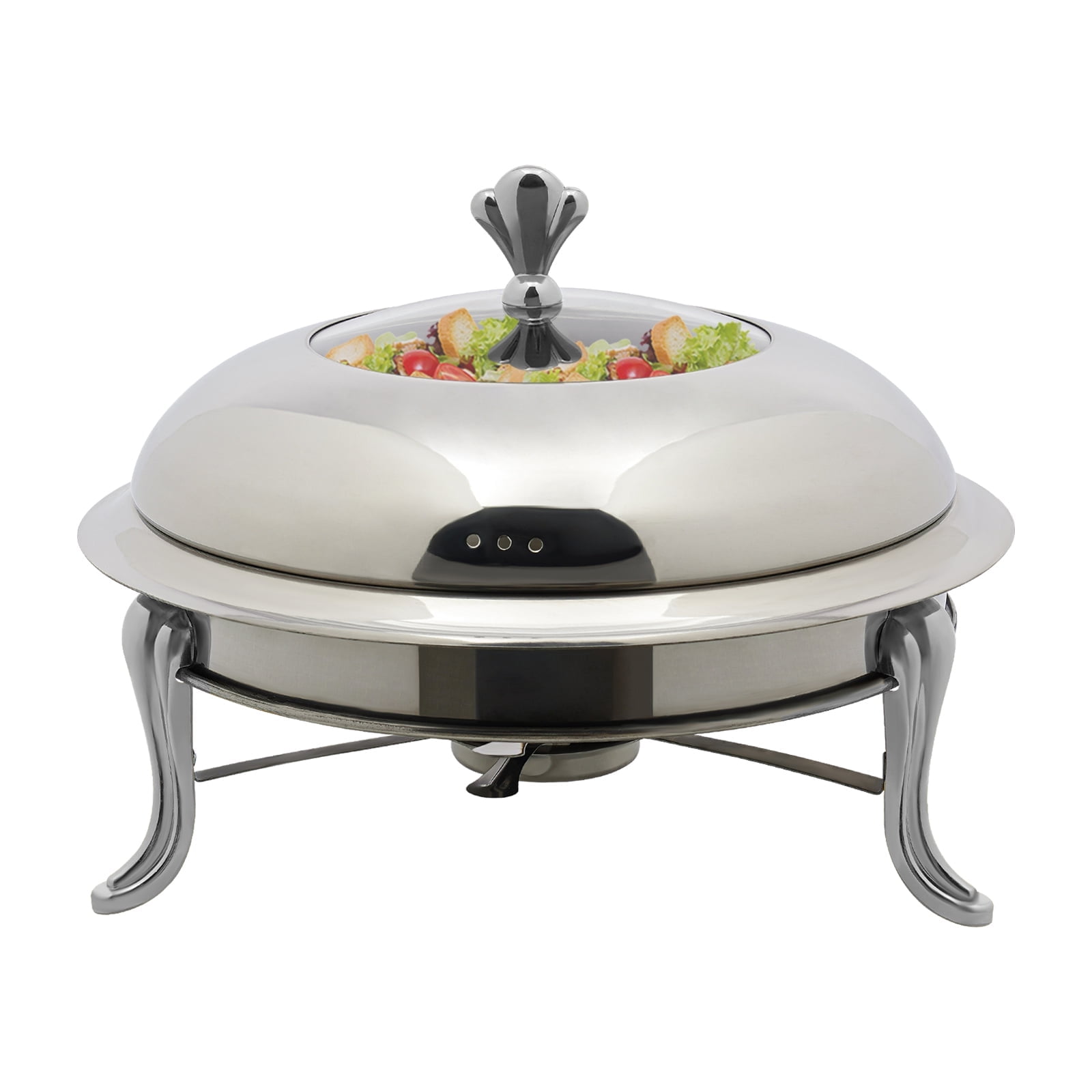 Round Chafing Dish Buffet Set,Stainless Steel Catering Chafer and ...