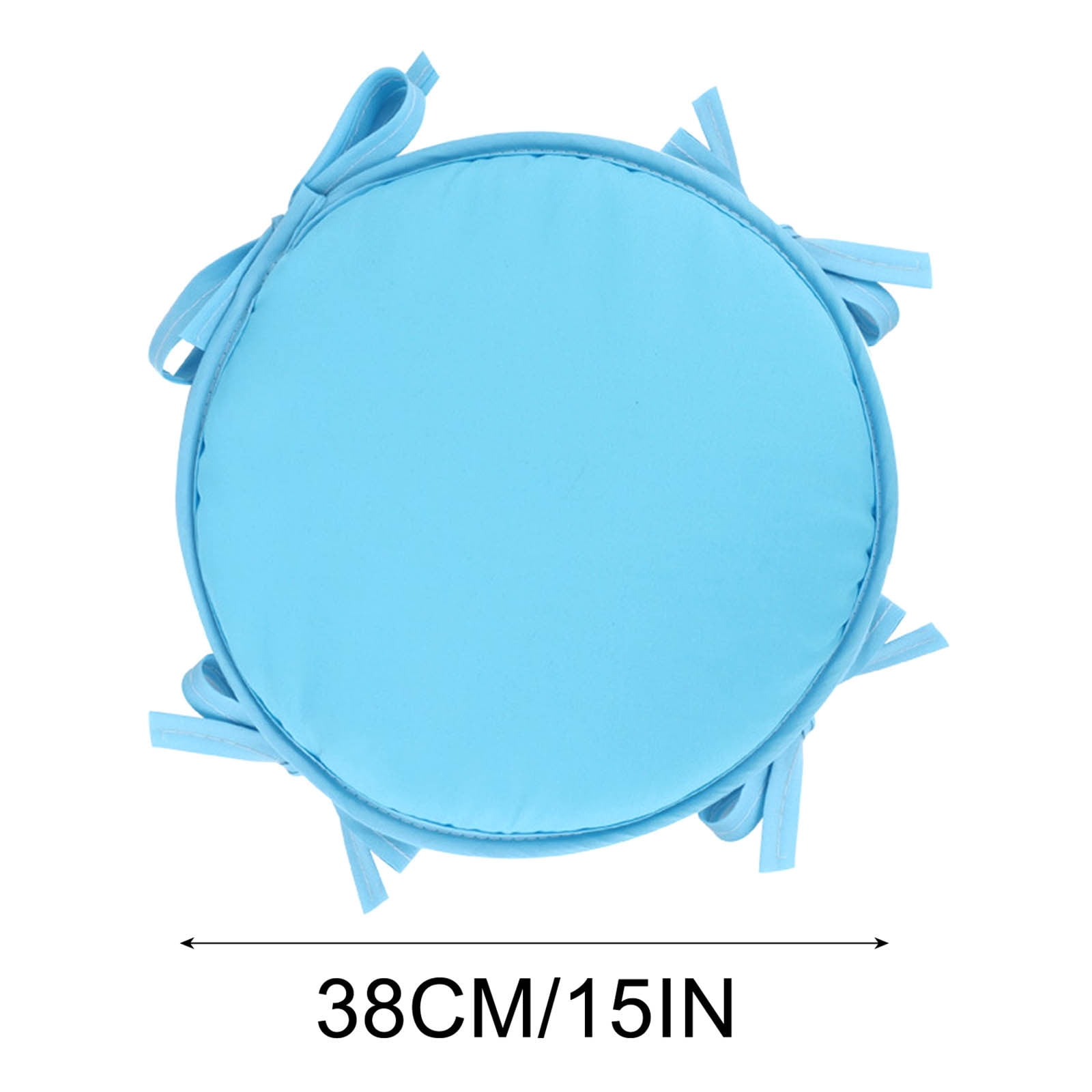 Round Chair Cushions,Indoor Outdoor Chair Cushions with Ties,Round ...