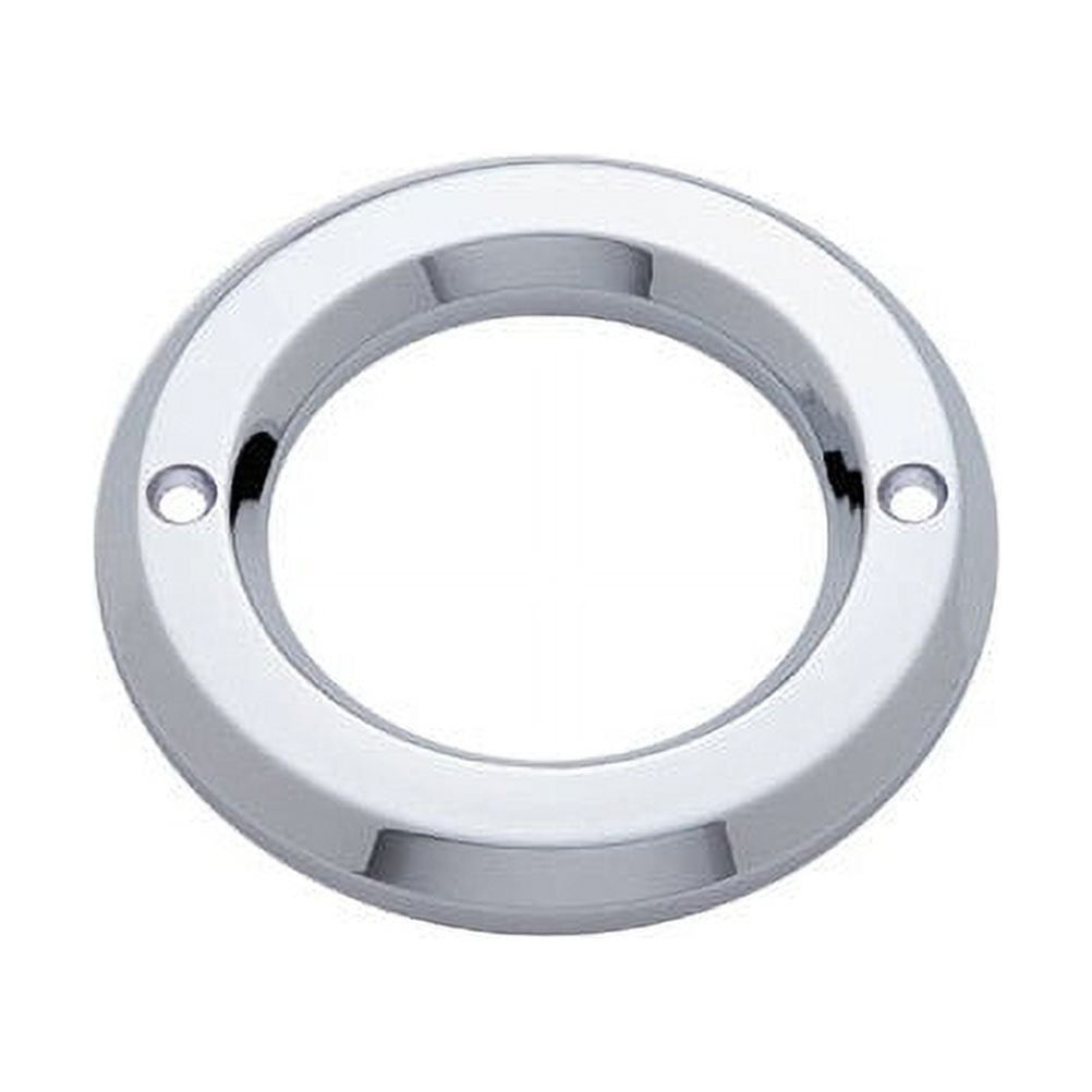 Round Chrome Bezel / Covers 2" LED Side Marker Clearance Light ...