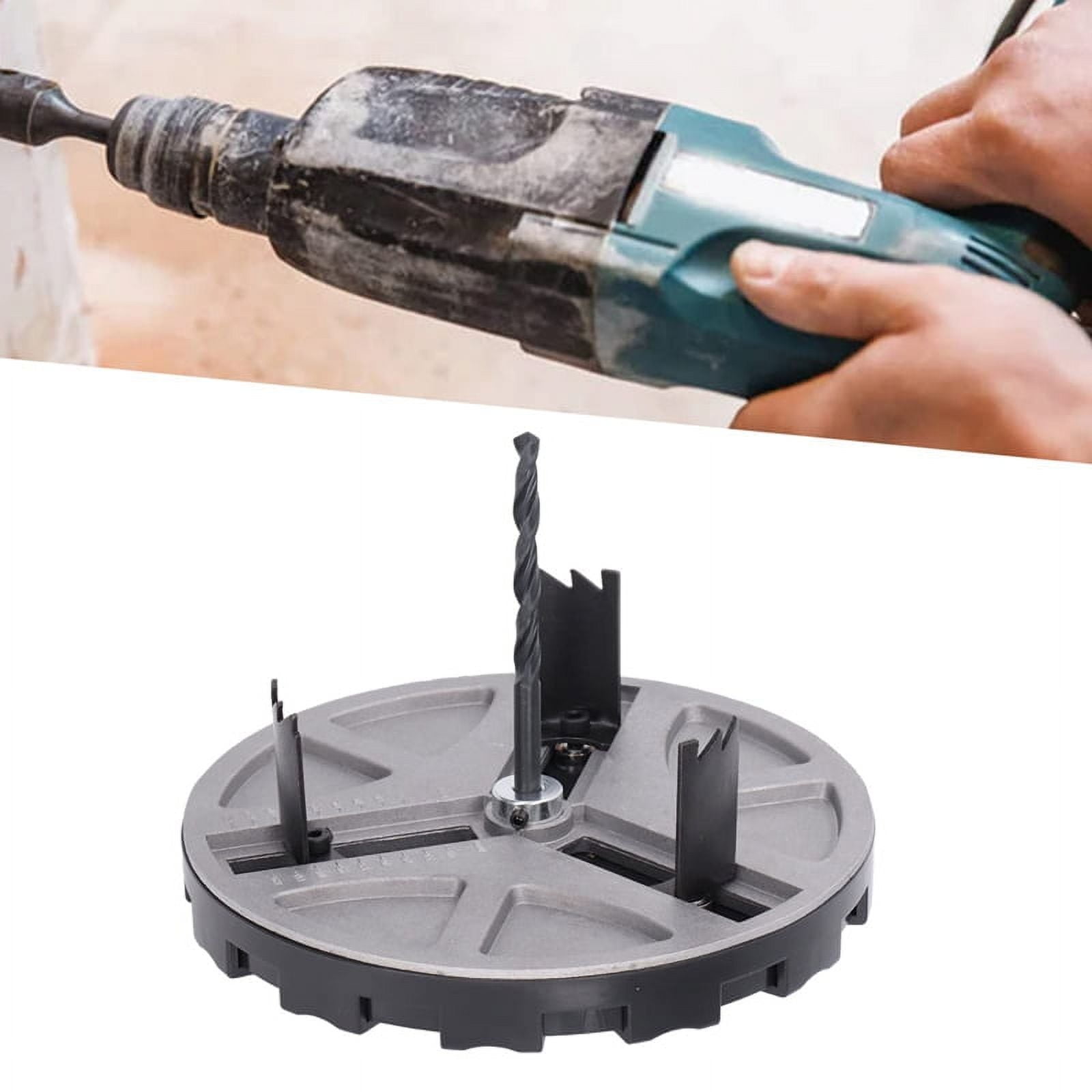 TOP! Round Circular Punch Saw Adjustable Punching Hole Opener Tools ...
