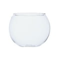 Round Clear Glass Flower Vase Sphere Fish Tank Bowl Air Planter DIY ...