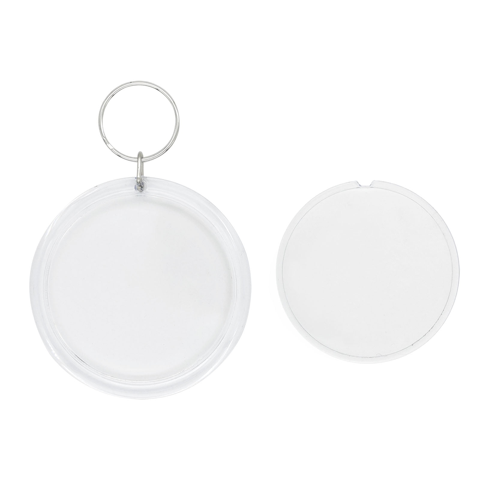 Round Clear Plastic Keychains - 16ct. by Creatology™ - Walmart.com