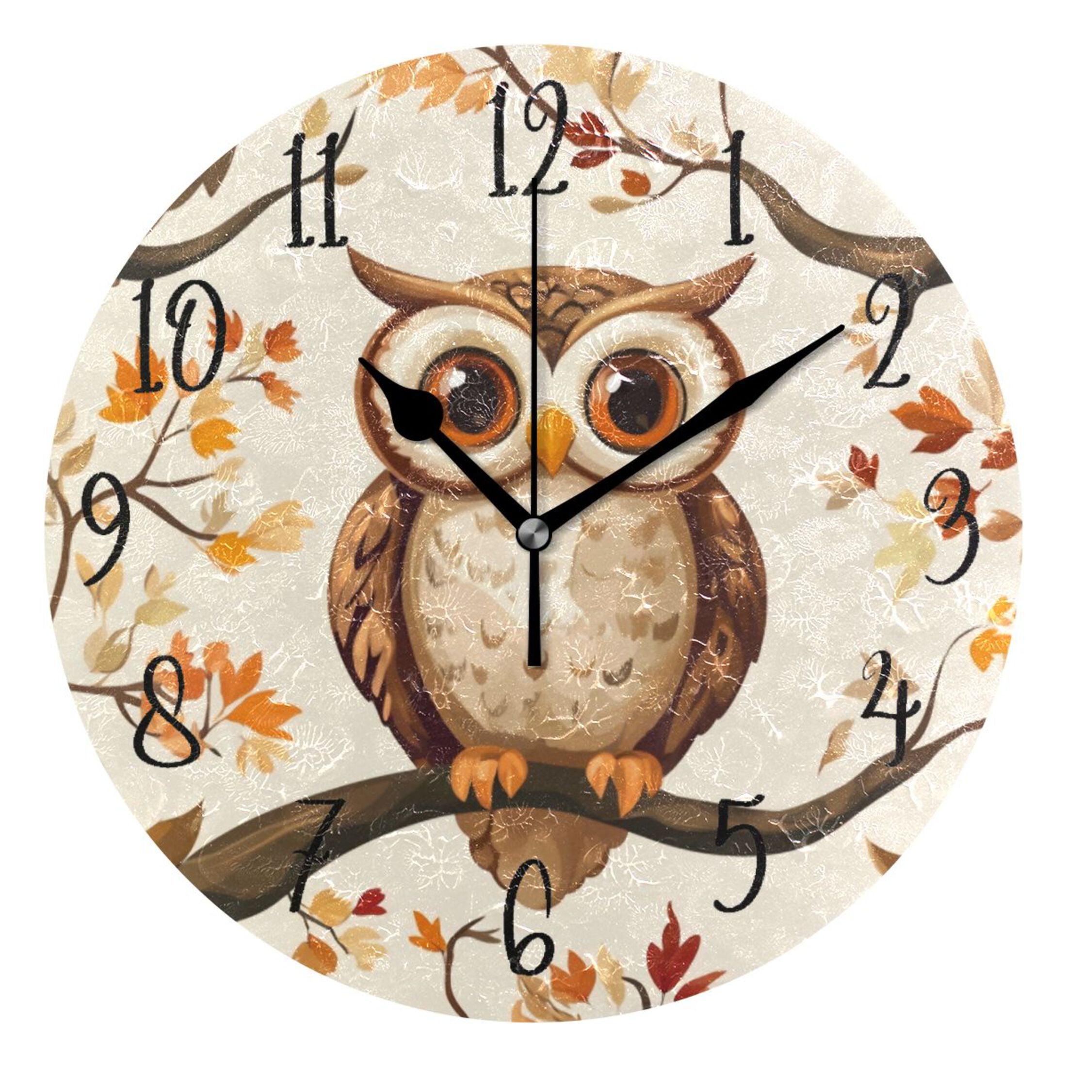 Round Clock Gold Clock 9.84*9.84 Inch Round Art Clock Decorative Clock ...
