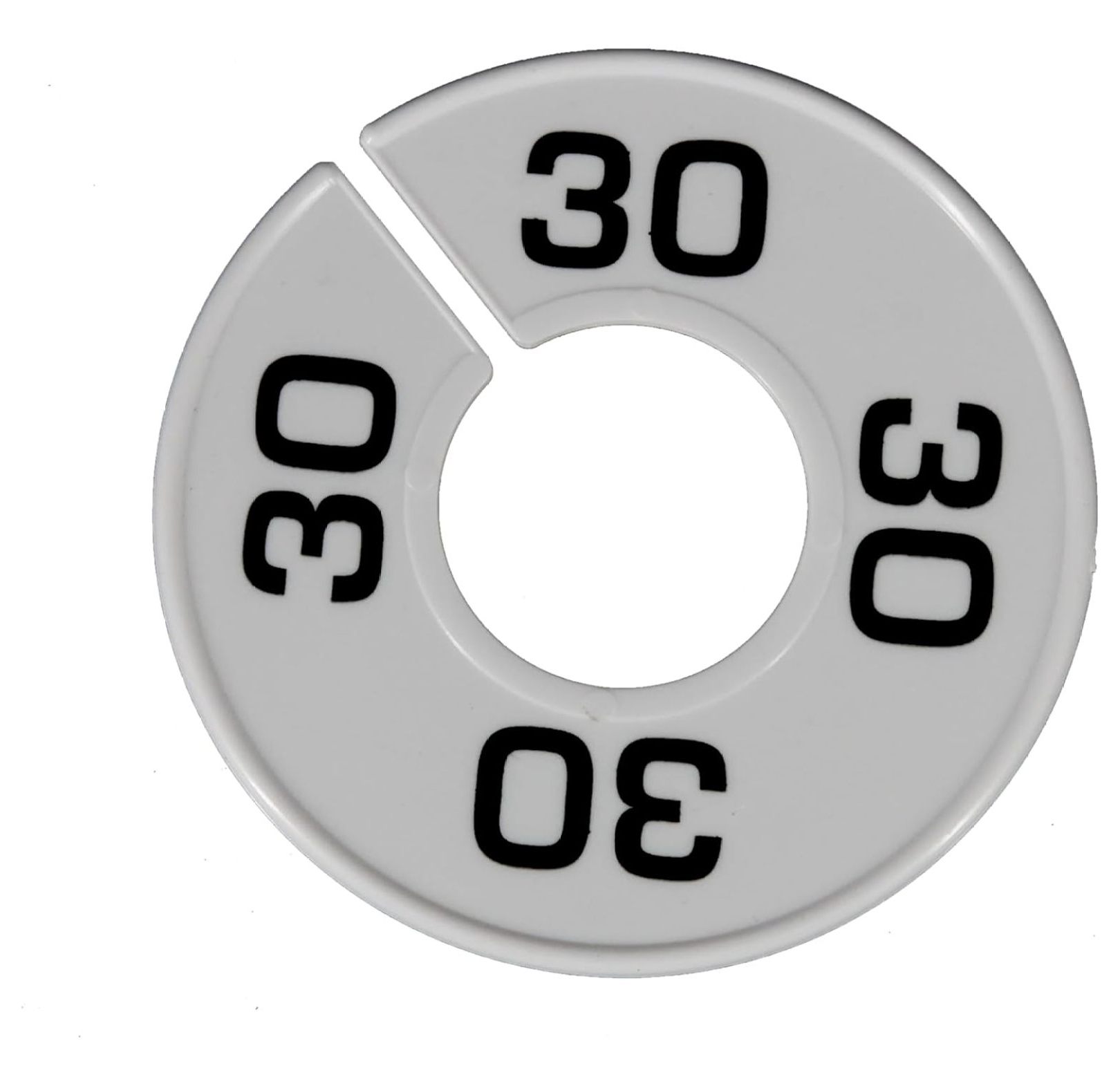 Round Closet Dividers for Hangrail, Men's Clothing Rack Dividers ...