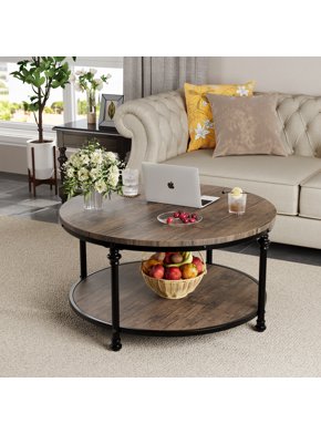 Round Coffee Table in Coffee Tables - Walmart.com
