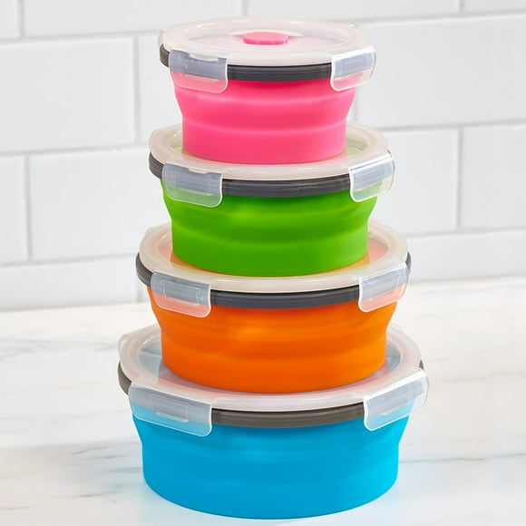 Collapsible Silicone Containers